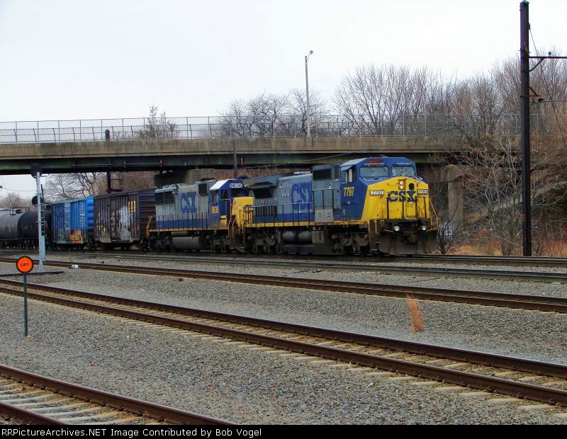 CSX 7797 and 8636